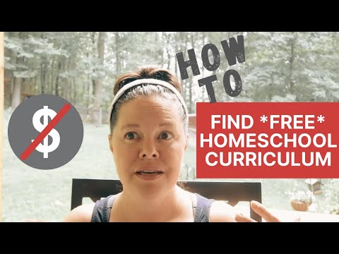 HOW TO MAKE HOMESCHOOL CURRICULUM FOR FREE
