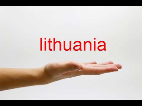 How to Pronounce lithuania - American English