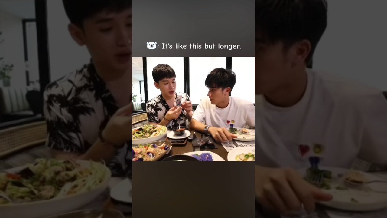 😅..It just that Tay has great imagination.#tawan_v #newwiee #taytawan #newthitipoom #taynew #newtay