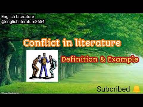 what is conflict / Conflict in literature // definition & examples of conflict