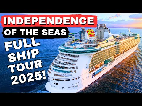 2025 Independence of The Seas Full Ship Tour! | Royal Caribbean Cruise Line