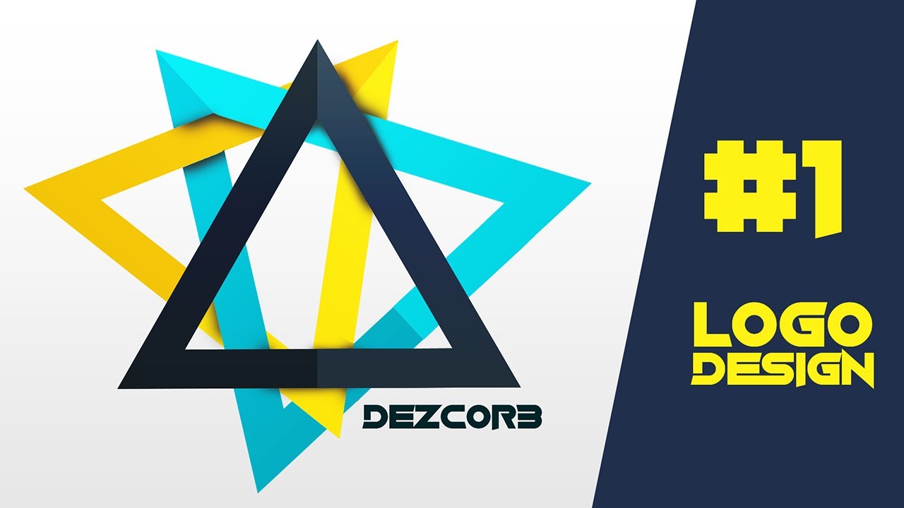 #1 How to Create Professional Logo Design in Photoshop cs6  Tutorial