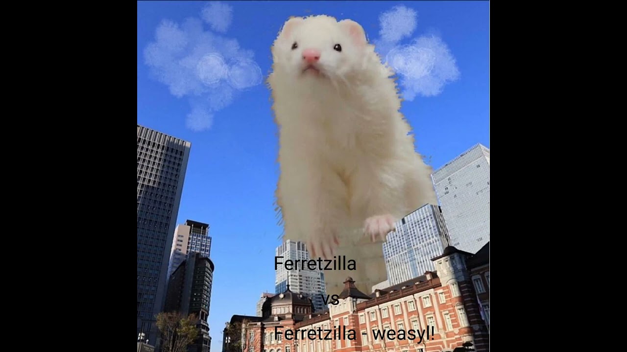 ferretzilla vs ferretzilla - weasyl! (M1)
