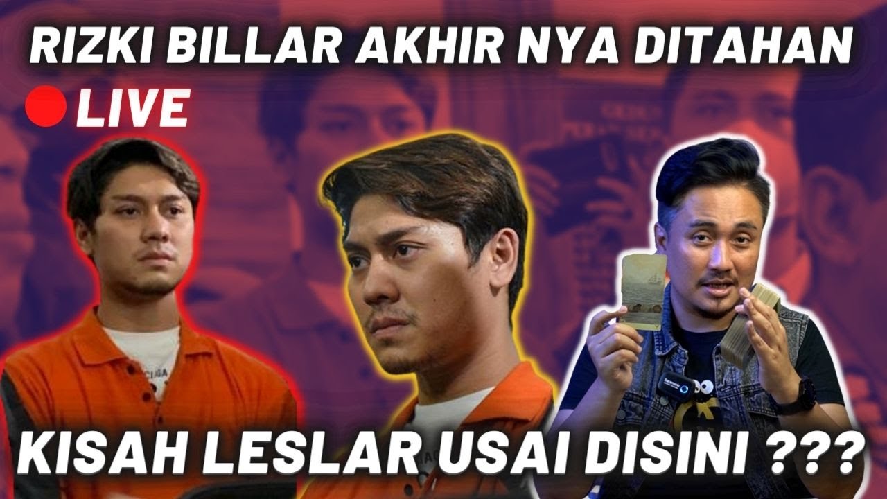 LIVE-RIZKY BILLAR RESMI DITAHAN, BAGAIMANA PERASAAN LESTI MELIHAT LANGSUNG DGN BAJU ORANGE?