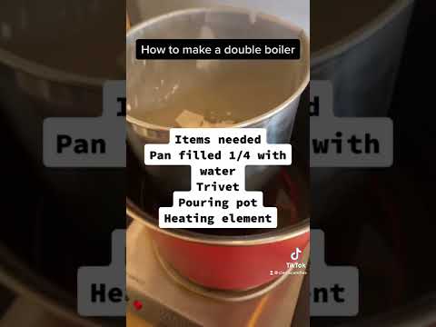 Making your own Double Boiler