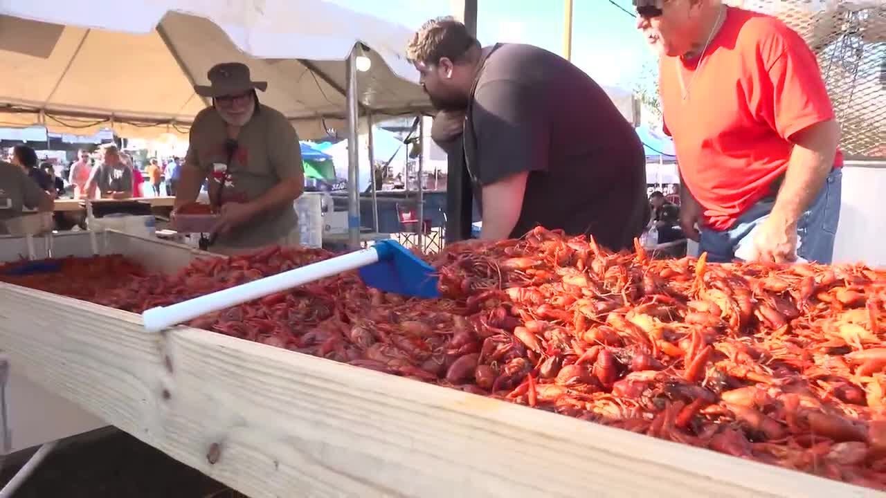 51st Louisiana Crawfish Festival opens in Chalmette