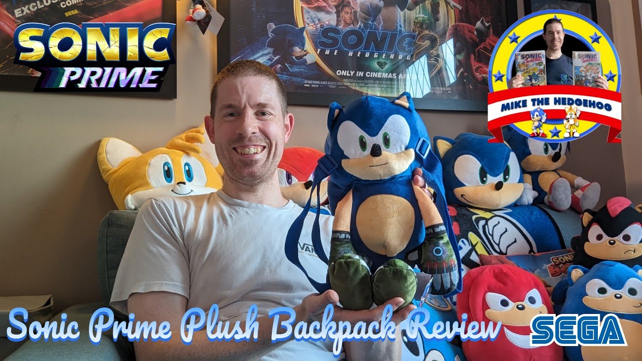 Sonic Prime Plush Backpack Review