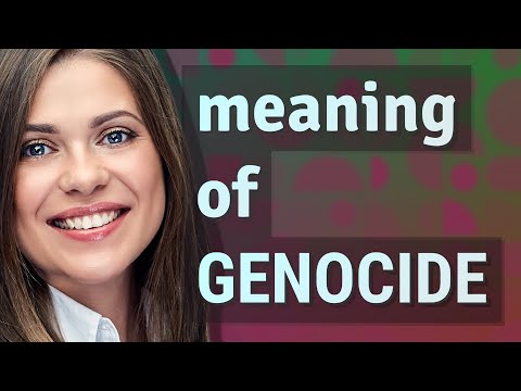 Genocide | meaning of Genocide