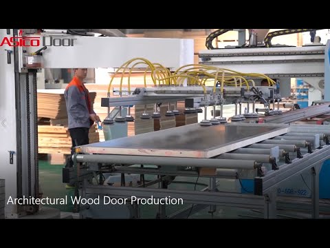 How Architectural Wood Door are Made and Packed