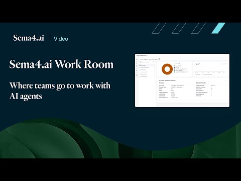 Sema4.ai - AI Agent Video