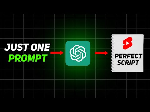 Perfect ChatGPT Prompt for Writing YouTube Shorts