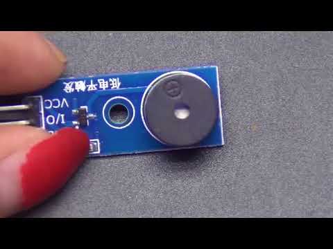 Passive Buzzer Alarm Sound Module for Arduino Low Level Trigger