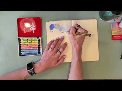 Testing the NEW Limited Edition Neocolor Set by Caran D'ache!