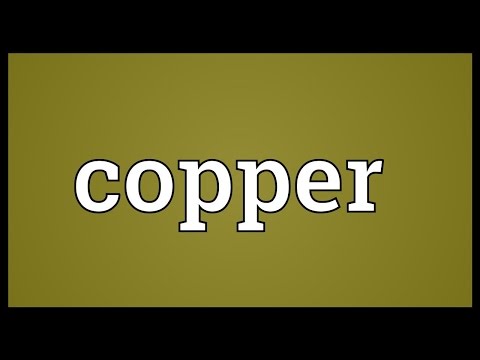 Copper Meaning