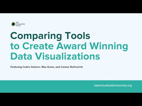Comparing Tools for Creating Award Winning Data Visualizations