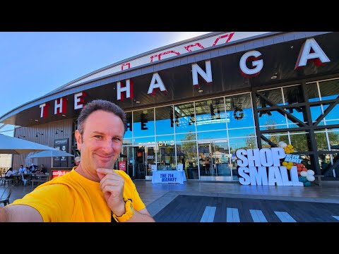 Inside the Hangar at LBX: Aviation-themed Food Hall in Long Beach