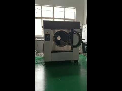 3 sets hotel school and laundry plant used 100kg washer extractor from Shanghai QH