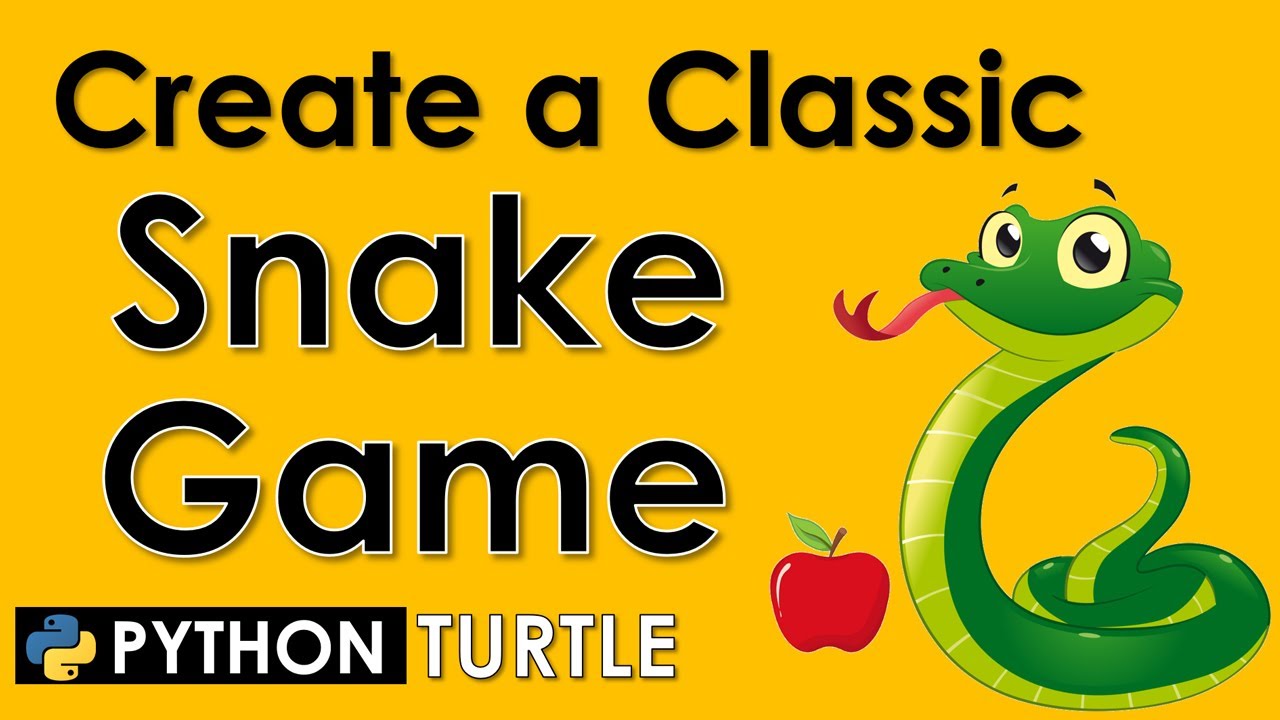 CREATE A CLASSIC SNAKE GAME USING PYTHON TURTLE WITH KEYBOARD FUNCTION |PYTHON TUTORIAL 2022