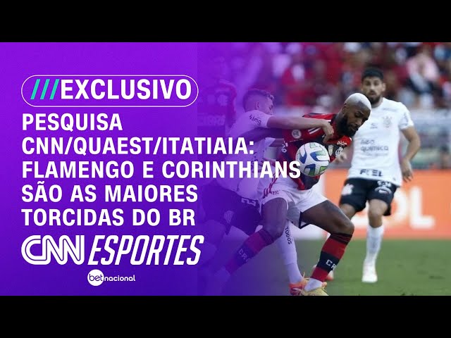 Flamengo e Corinthians seguem com as maiores torcidas do Brasil | CNN ...