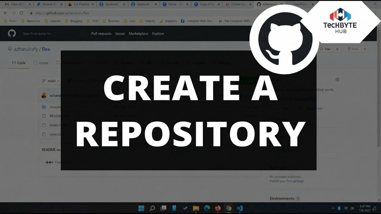 How To Create A Repository In GitHub  Make New GitHub Repository