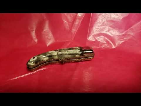 Pocket Knife Limoges Box - Rare