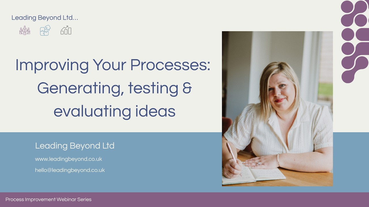 Process Improvement: Generating, Testing & Evaluating Ideas | Lean Tools Explained