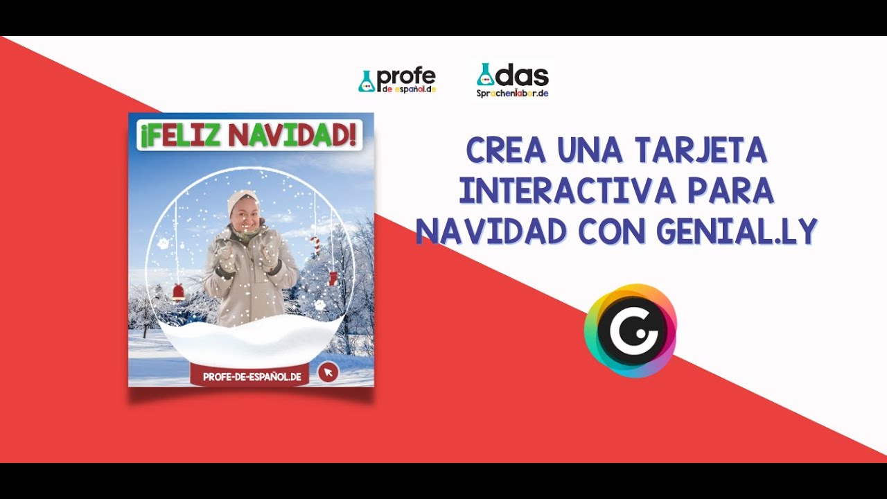 CREA UNA TARJETA INTERACTIVA PARA NAVIDAD CON GENIAL.LY