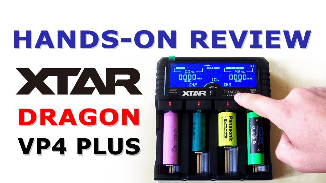 XTAR VP4 Plus Dragon full review - Chargers - BudgetLightForum.com