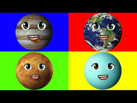 Learn Spelling and Pronunciation of Planets in English | Solar System to Learn