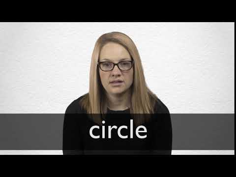 How to pronounce CIRCLE in British English