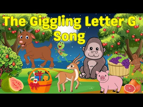 Letter G Song For Kids | Fun ABC Song With G Words For Toddlers & Preschool