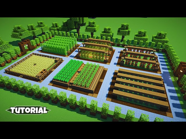 Farm Design :) Minecraft Map