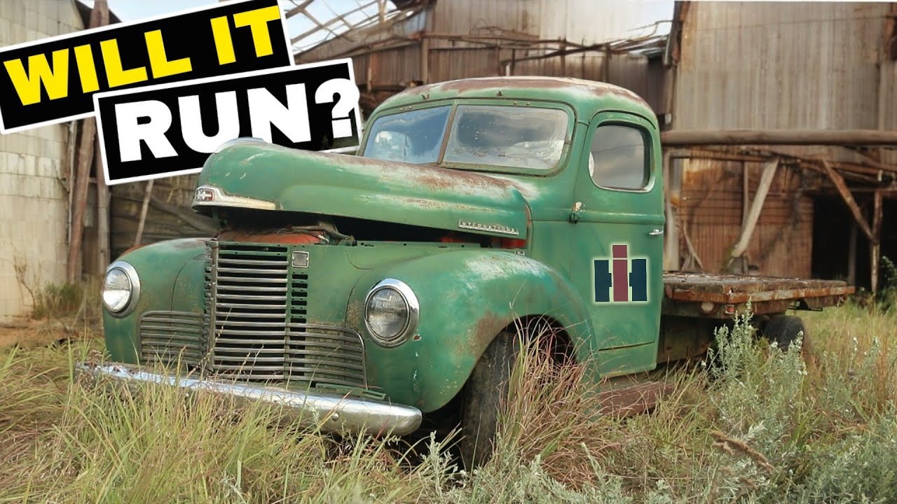 1947 International KB-3 Truck Abandoned in the Bushes Springs Back to ...