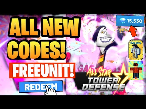 ALL NEW WORKING CODES FOR ALL STAR TOWER DEFENSE 2022! ALL STAR TOWER DEFENSE CODES
