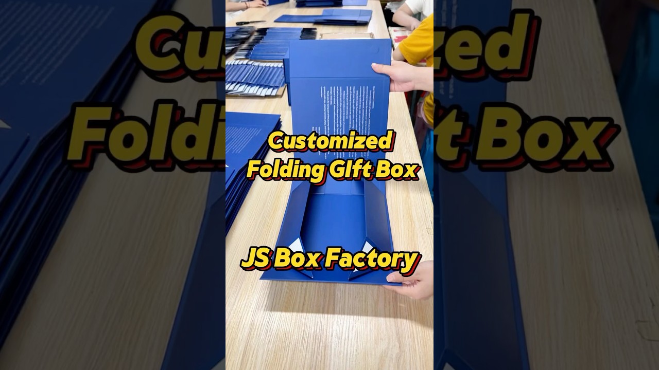Elevate ur#business with#creative #folding #box #save 90% space #custom #luxury #packaging #uk #usa