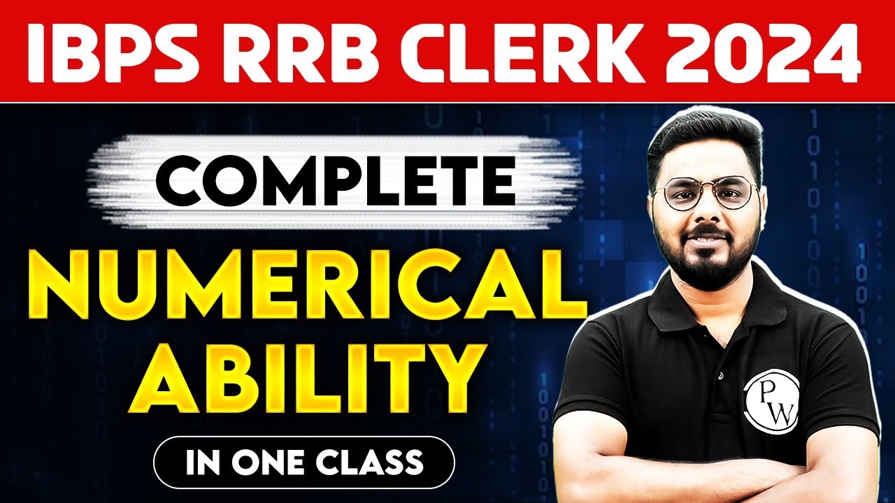 Mastering Numerical Ability for IBPS RRB Clerk 2024: A Comprehensive ... Mastering Numerical Ability for IBPS RRB Clerk 2024: A Comprehensive ...