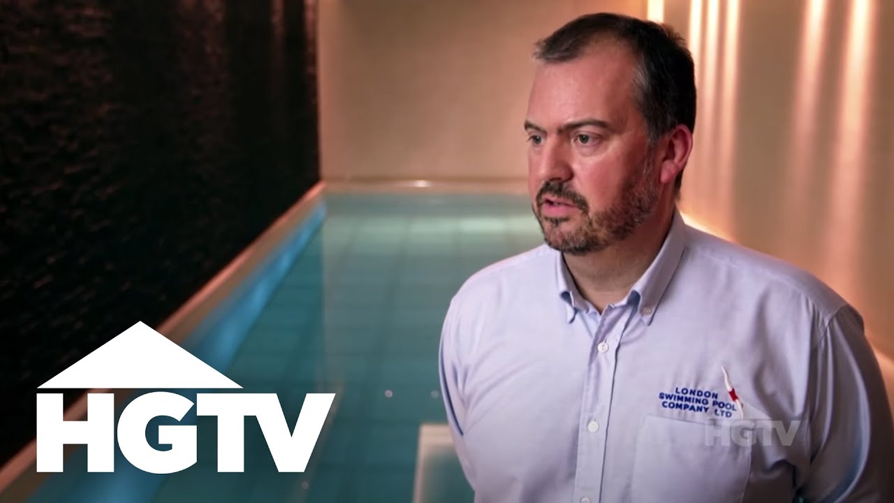 Moving Floor Underground Pool | HGTV