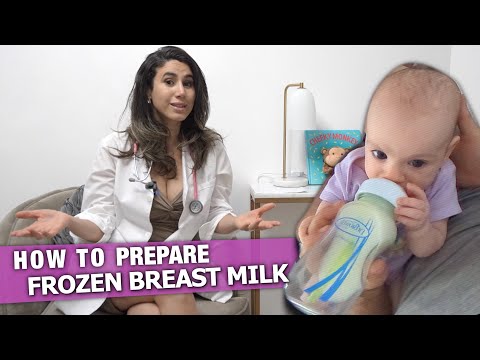 How to Safely Defrost and Warm Breast Milk | Doctor Explains ????