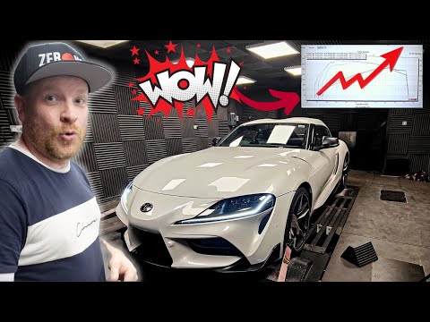 I DYNO Tested a Toyota Supra A90 & The Stock Power is SHOCKING!