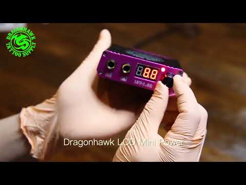 DRAGONHAWK Alisu 120 Professional Rotary Pen Tattoo Kit