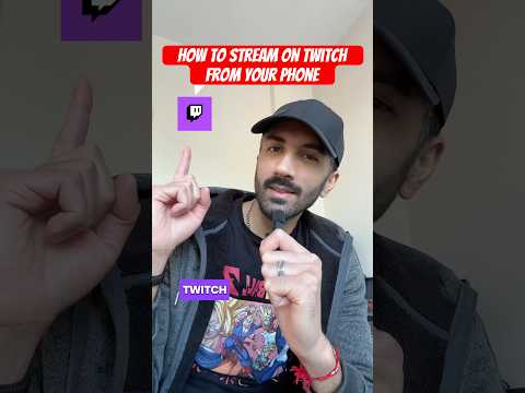 How To Start Streaming On Twitch From Mobile Phone #trending #twitch #stream