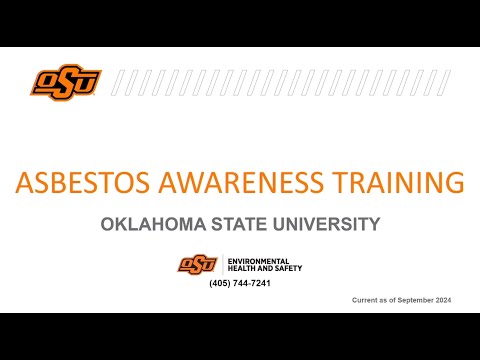 Asbestos Awareness Training