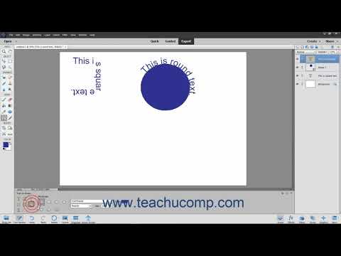 Photoshop Elements 2021 Tutorial The Text on Selection, Shape and Custom Path Tools Adobe Training