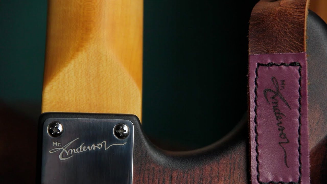 Mr Anderson Strat + 1978 Fender Bassman 70  + Marshall 1960a - Blues