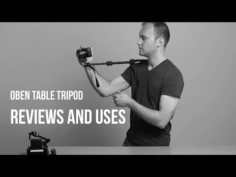 Oben Table Tripods: Review and Uses