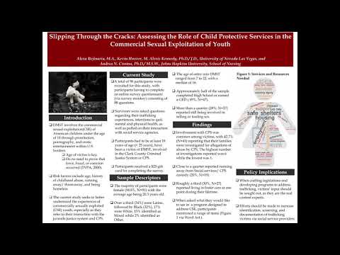 Slipping Through the Cracks Assessing the Role of CPS in the Commercial Sexual Exploitation of Youth