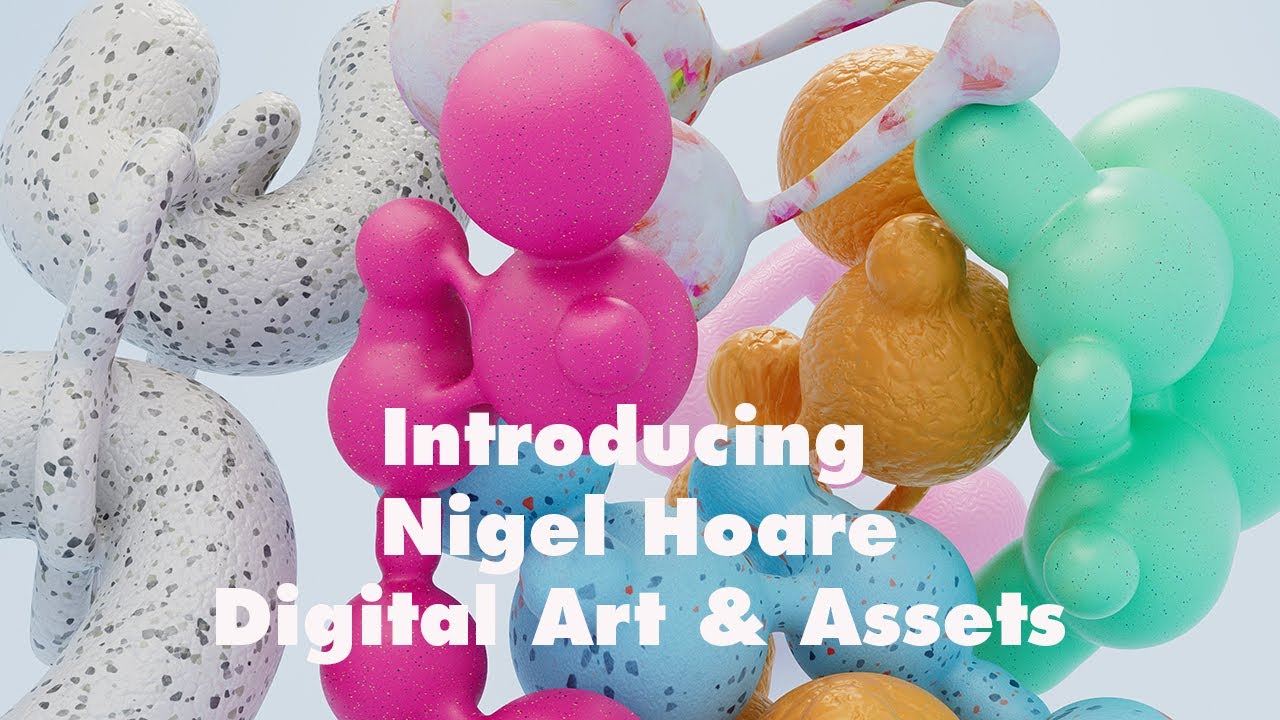 Introducing Nigel Hoare's Digital Art Using Maxon's Cinema 4D and Redshift Renderer