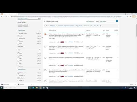 Importing from Scopus