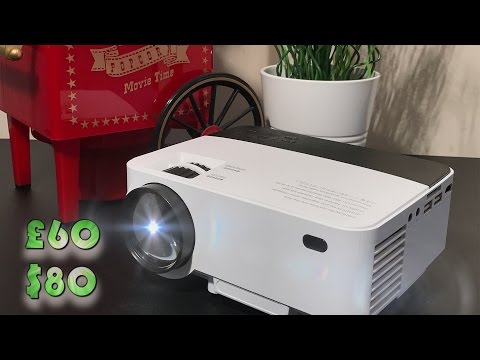 GREAT Budget Mini LED Projector - Abdtech 1500 Lumens