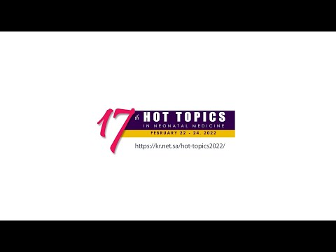 How to Surf the Virtual Conference System: 17th Hot Topics in Neonatal Medicine